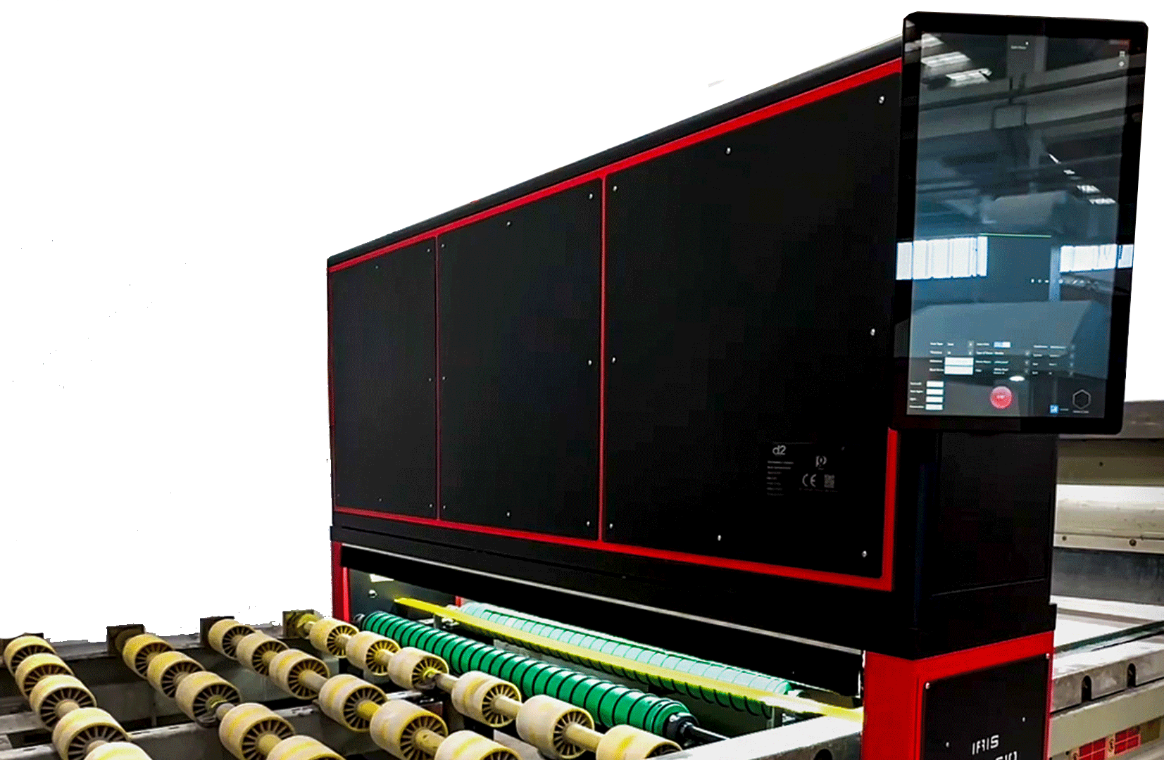 Iris Scanner 12K - Horizontal Stone Slab Scanner Machine